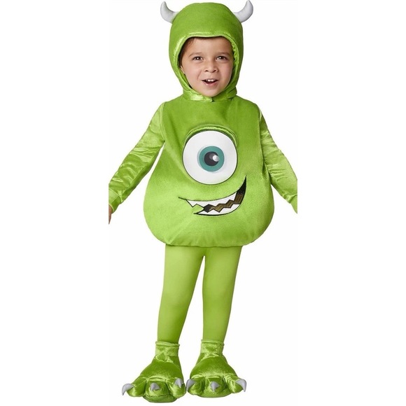 Disney | Costumes | Disney Pixar Monsters Inc Mike Wazowski Costume ...